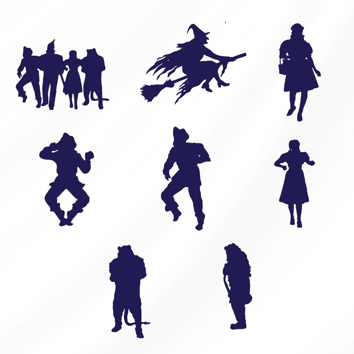 Wizard Svg Bundle, Magic Wizard Clipart for Cricut, Wizard Silhoette ...