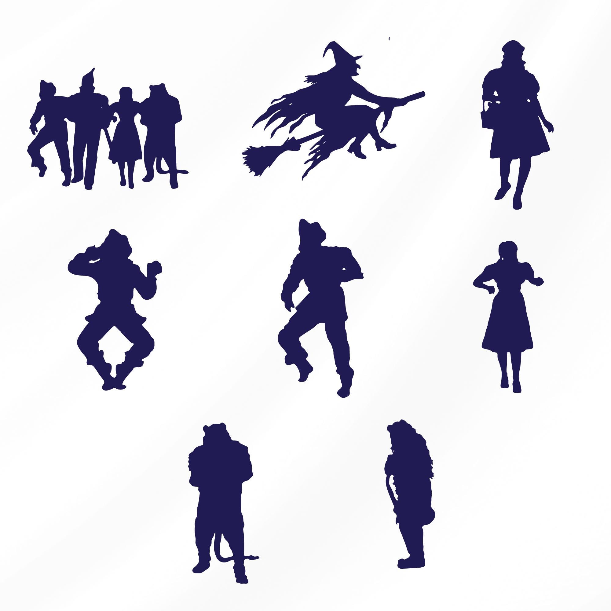 Wizard Svg Bundle, Magic Wizard Clipart for Cricut, Wizard Silhoette ...