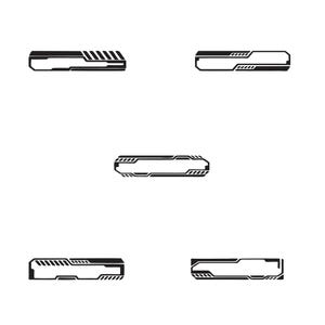 Cyber Futuristic Technology Svg Bundle, Tech Cyber Clipart for Cricut ...