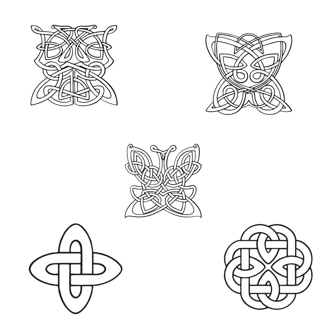 Celtic Knot Svg Bundle, Celtic Knot Clipart for Cricut, Knots ...