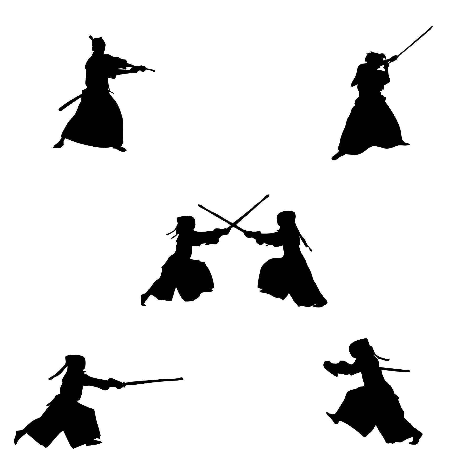 Samurai Svg Bundle, Samurai Clipart for Cricut, Samurai Warrior ...
