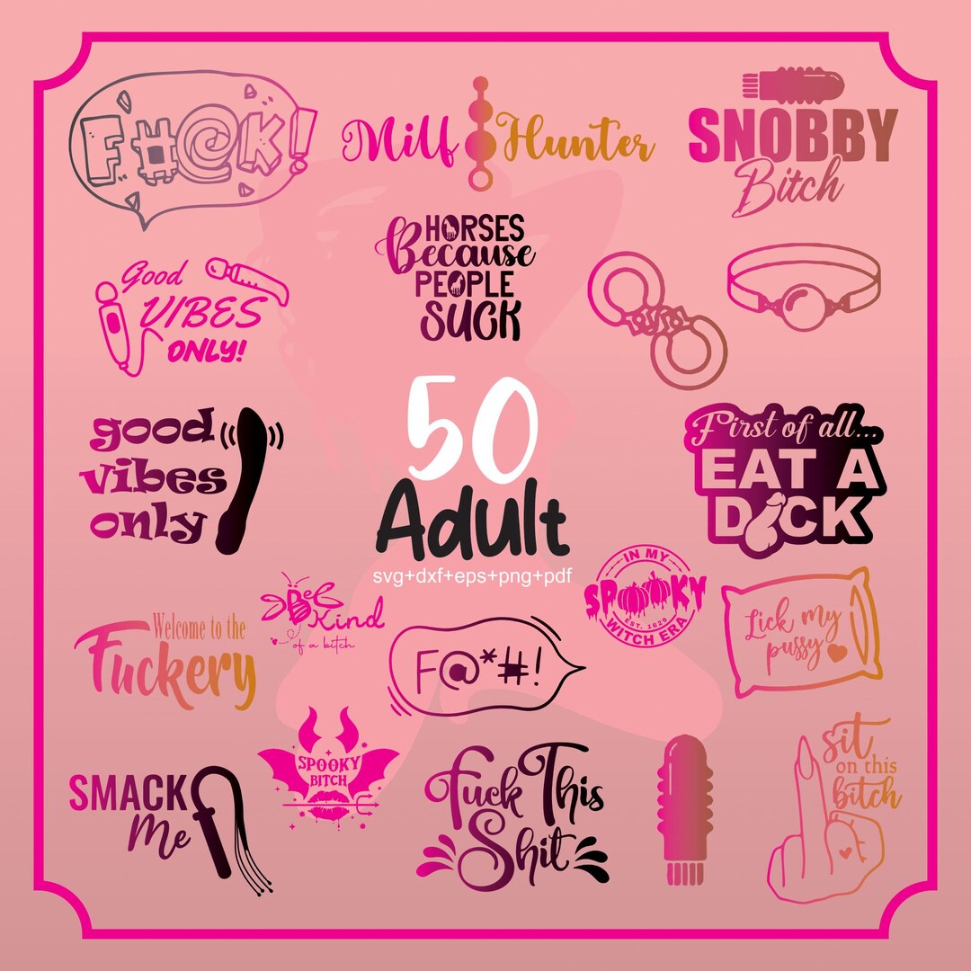 Adult Svg Bundle, Adult Quotes Clipart for Cricut, Adult Sayings Cut ...