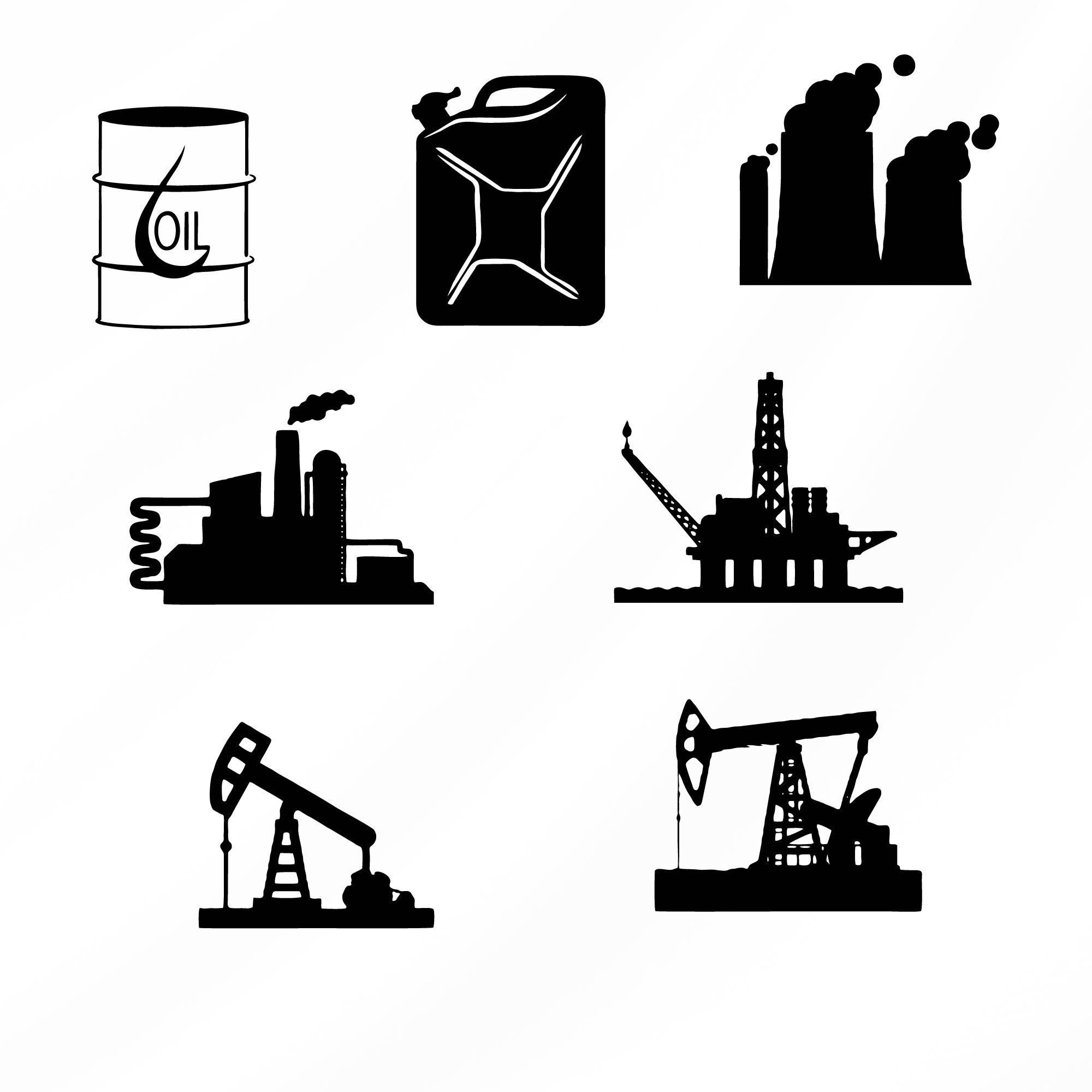 Oilfield Svg Bundle, Oil Pump Clipart for Cricut, Oilfield Svg ...