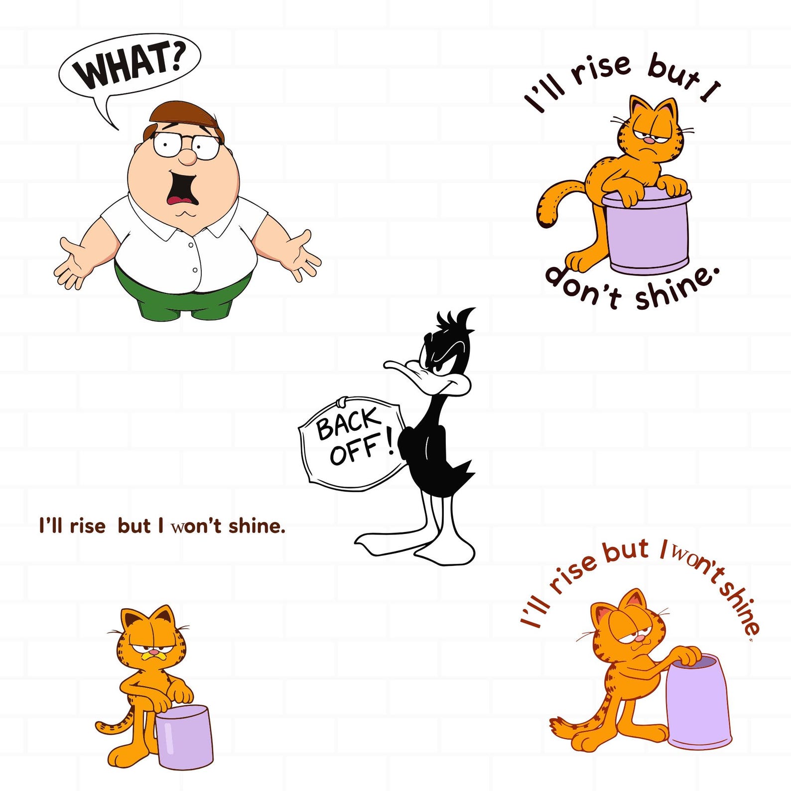 Cartoon Retro Svg Png Bundle, Cartoon Design Png, Cartoon Characters ...