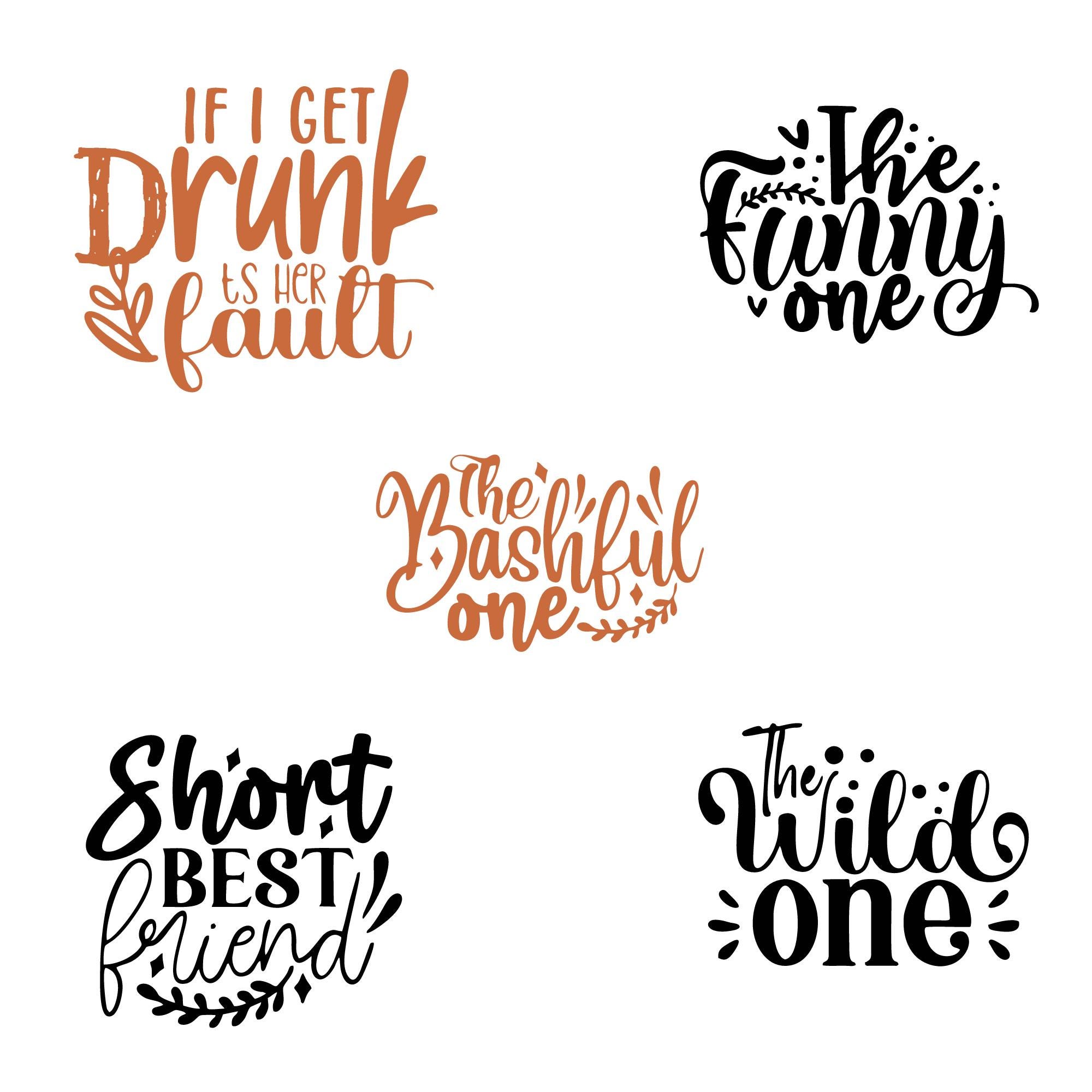 Friends Svg Bundle, Friends Clipart for Cricut, Best Friends Silhouette ...