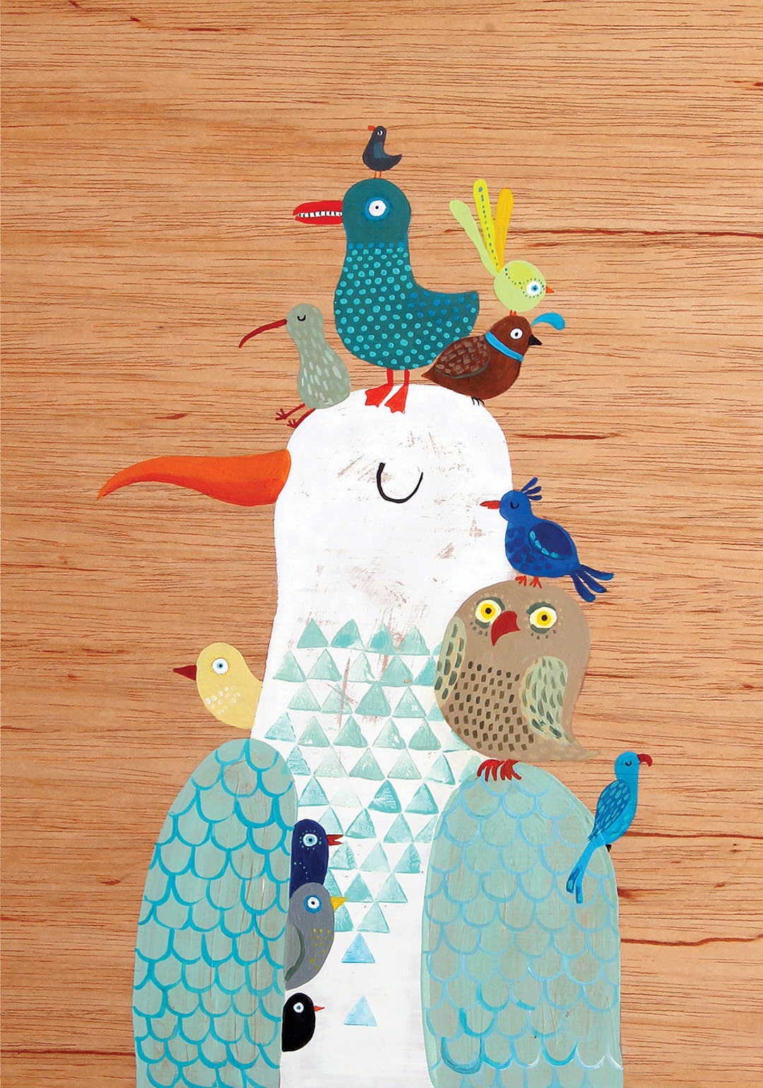 The Bird King A3 Print - Etsy