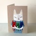 Greeting Card RGB Cats - Etsy