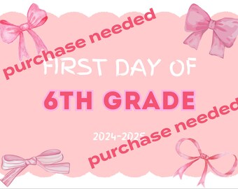 Back to School Digital Download Printable Sign/paper Kindergarten - Etsy