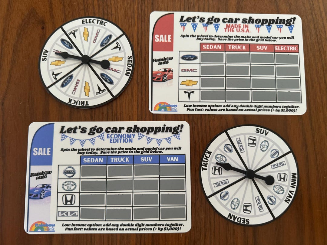 Let's Go Car Shopping Savings Challenge | Automobile Savings Challenge ...