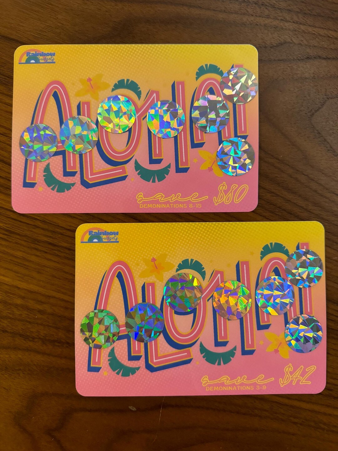 Aloha Savings Challenge | A5 Size | Cash Budgeting | Cash Stuffing - Etsy