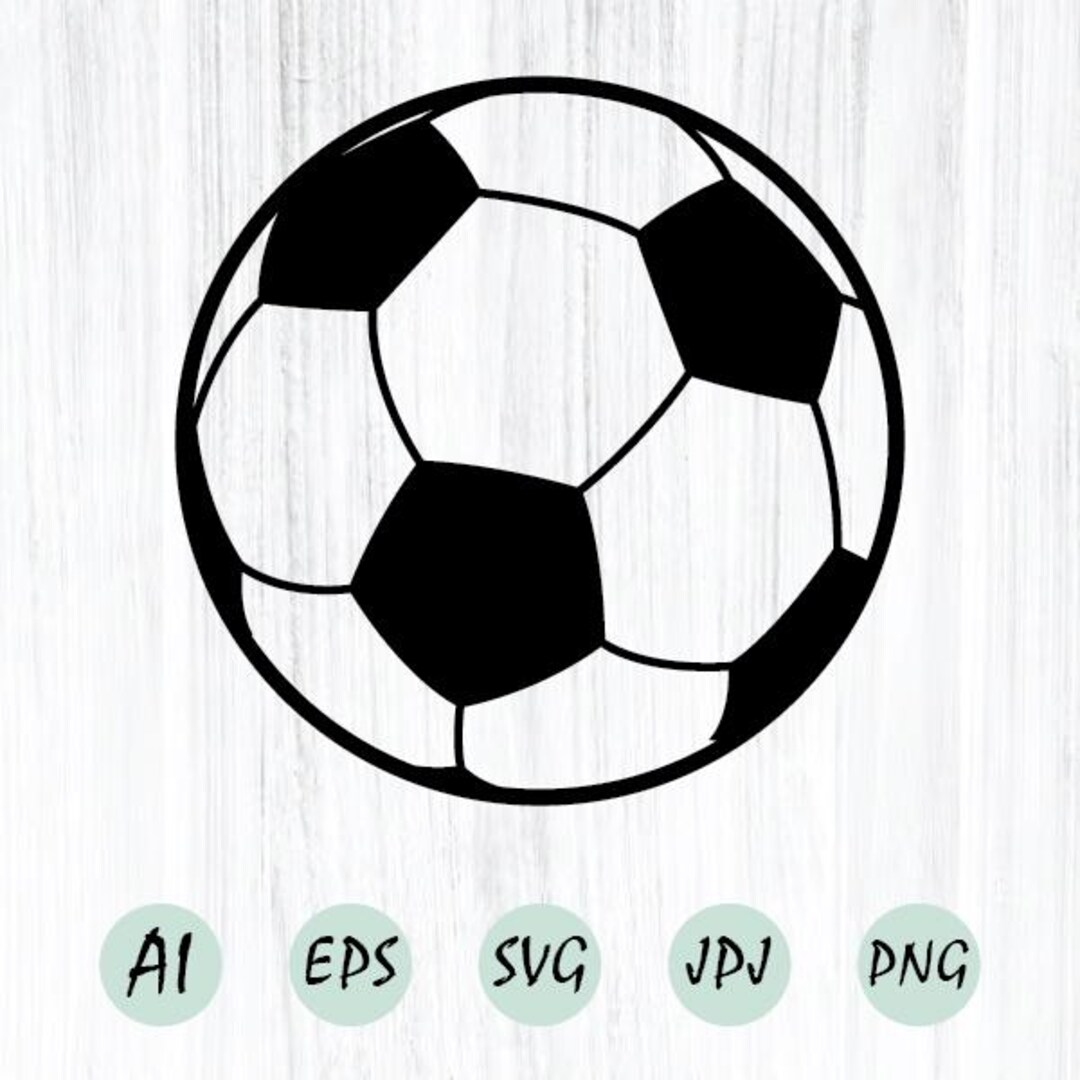 Soccer Ball SVG Files, Football Cut Files, Soccer Ball Vector Files ...