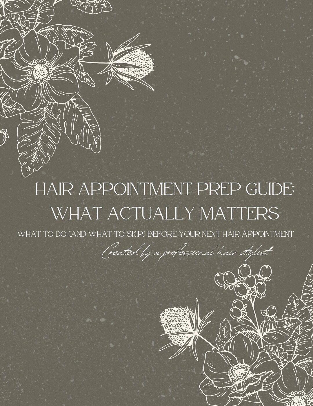 Hair Appointment Prep Guide - What to Do & What to Skip Before Your ...