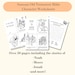 Samoan Old Testament Bible Character Worksheets - Etsy