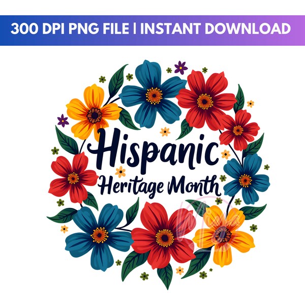 Hispanic Heritage Month Clipart - Etsy