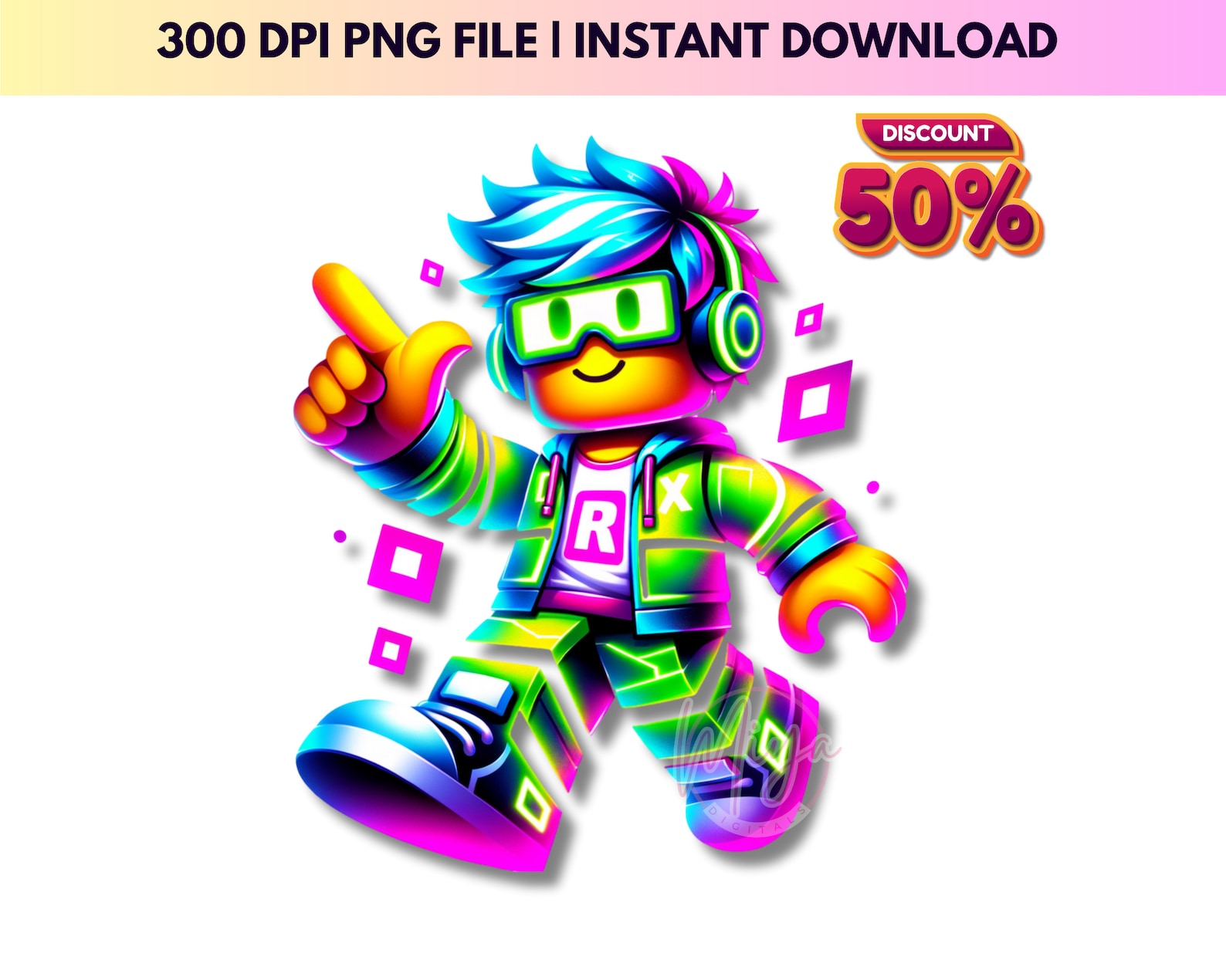 Roblox Boy PNG, Cute Roblox, Game On, Chibi Clipart, Sublimation Design ...