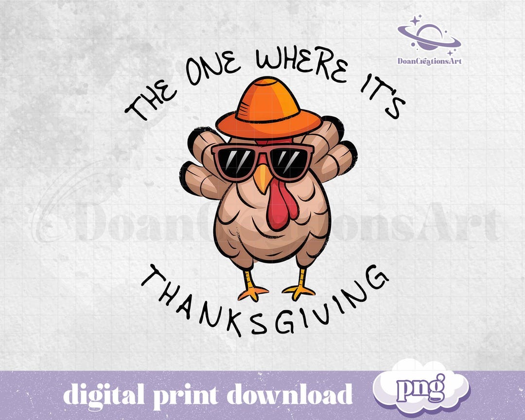 The One Where It's Thanksgiving Png, Thanksgiving Friends, Friends ...