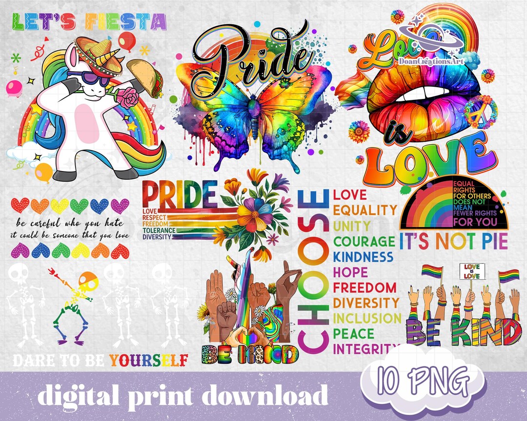 Paquete PNG 2025 Mes del Orgullo Gay PNG, Mes del Orgullo Gay PNG ...