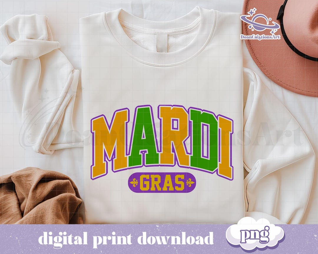 Retro Checkered Mardi Gras Png, Mardi Gras Gift , New Orleans Png ...