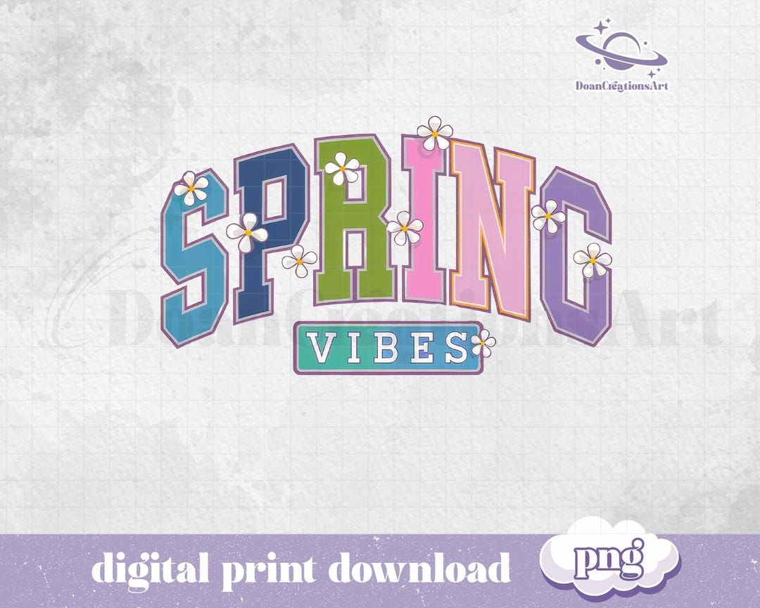 Spring Vibes Png, Spring Png, Spring Flowers Png, Hello Spring Png ...