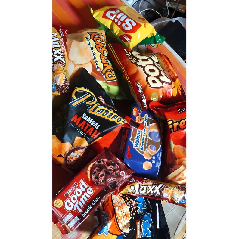 Snack Box Gift Indonesia - Halal Snack, Family Treat, Unique Local ...