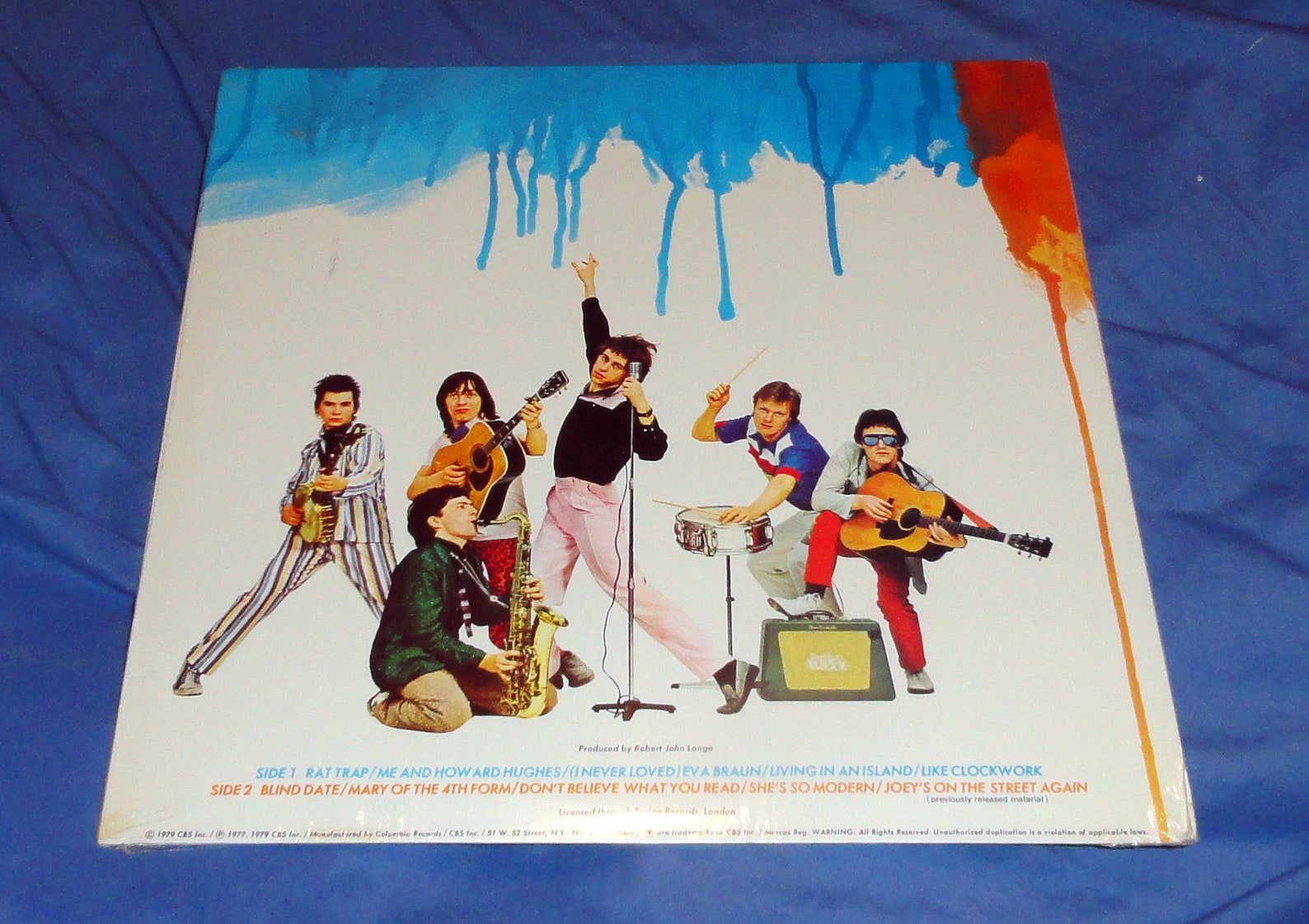 The Boomtown Rats NEW 1979 Sealed Lp Hype Sticker Record New Wave Punk ...