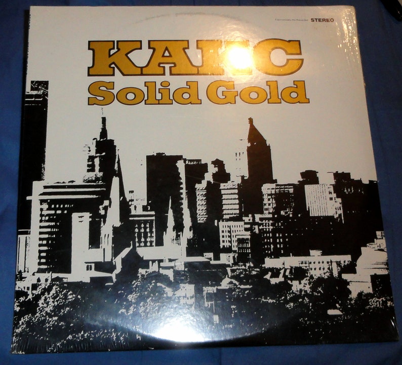 KAKC Solid GOLD Lp SEALED 1960s Record Rare Radio Station Greatest Hits ...