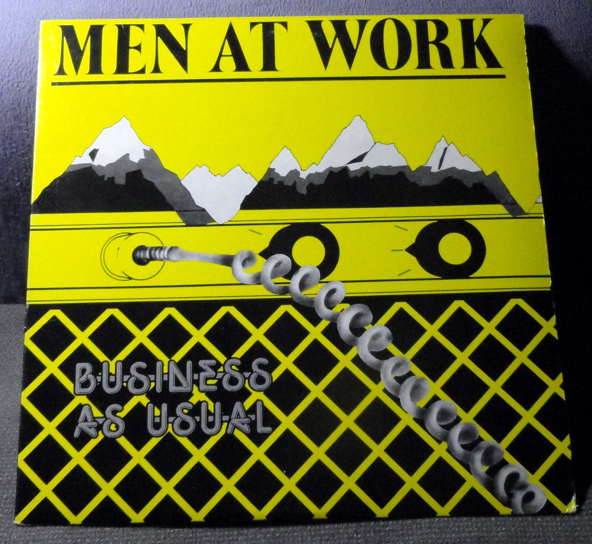 Men at Work Lp Business as Usual VG Vinyl /cover 1982 Record - Etsy