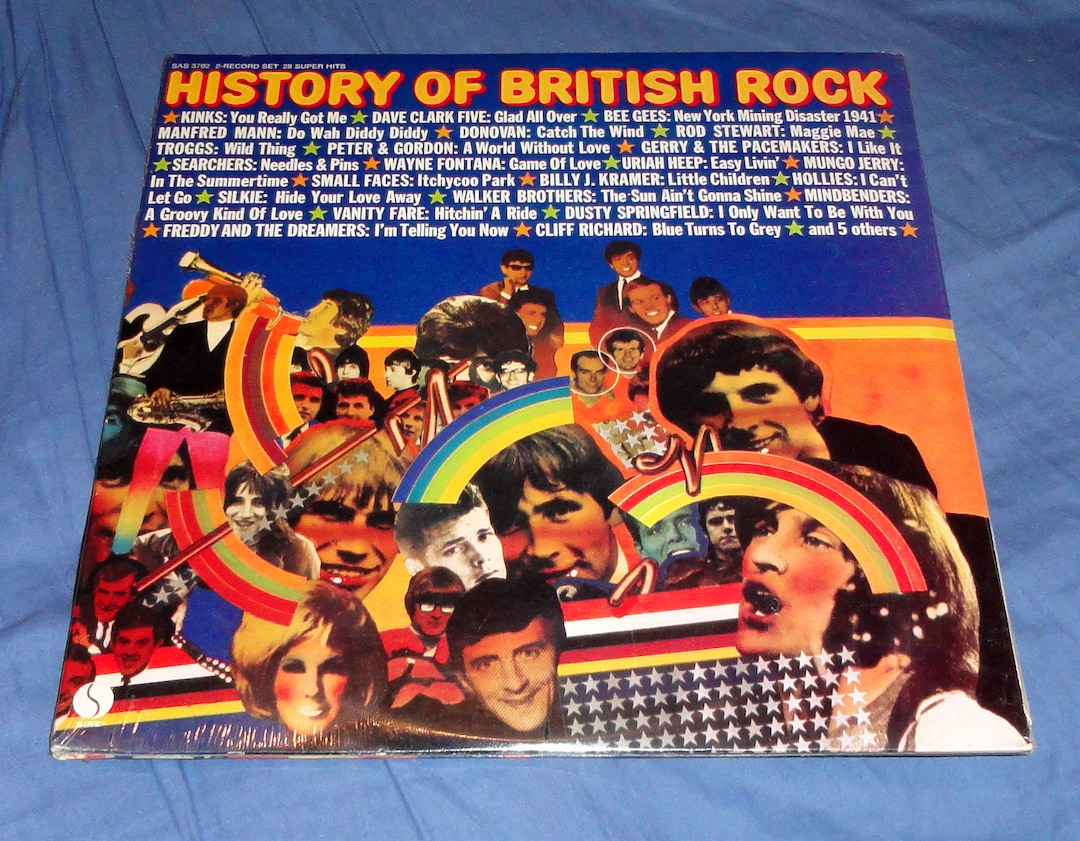 History of British Rock SEALED Lp Record Sire SAS3702 2 Lp Set New 1972 ...