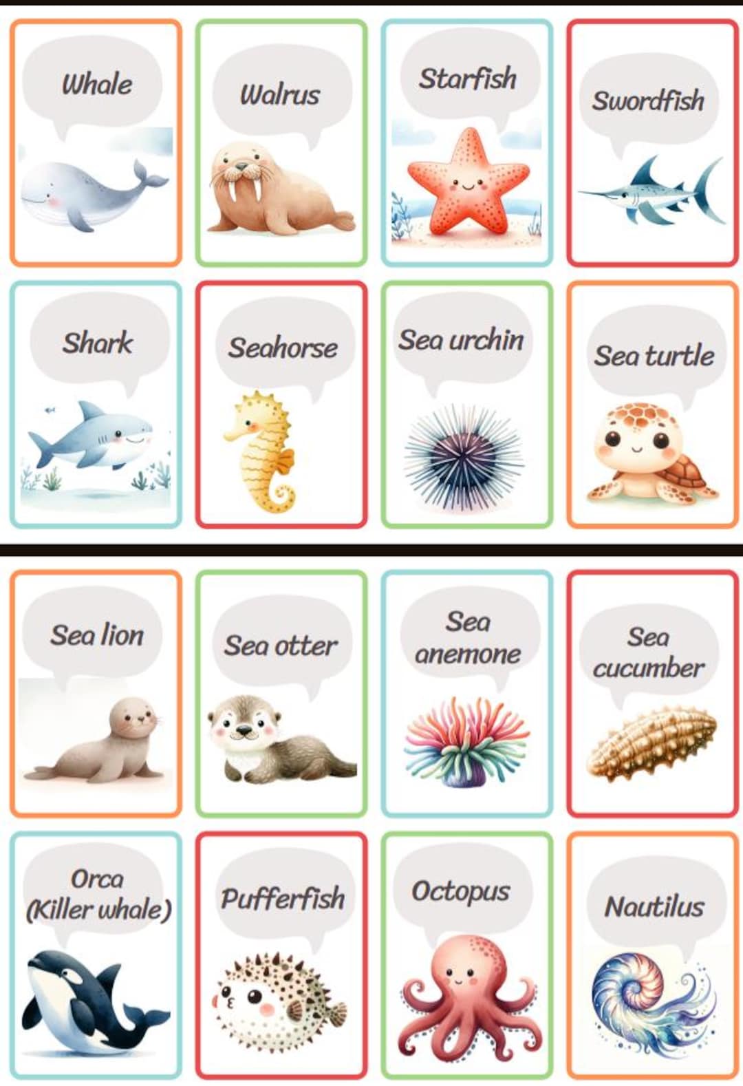 Mega Learning Flashcard Bundle | 200+ Pages of Educational Fun for Kids ...