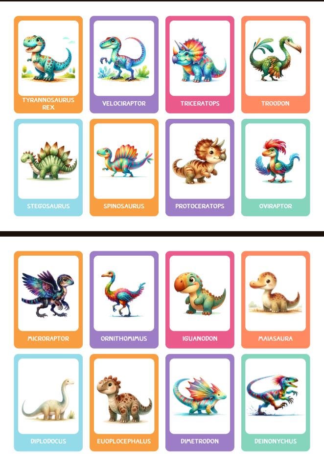 Mega Learning Flashcard Bundle | 200+ Pages of Educational Fun for Kids ...