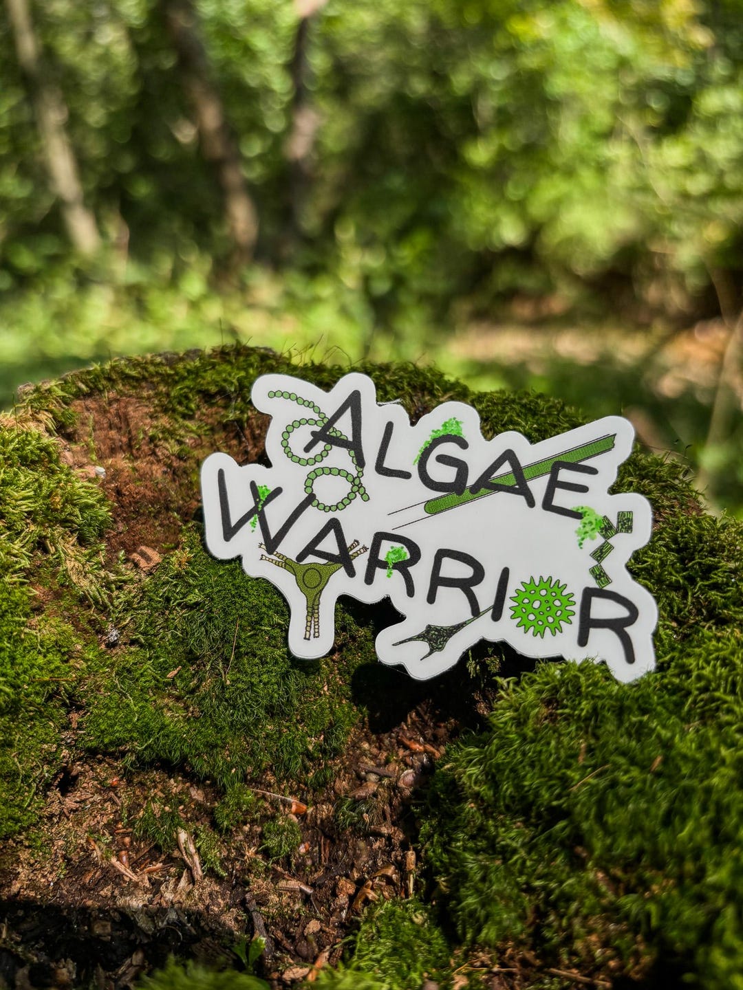 Algae Warrior Sticker - Etsy