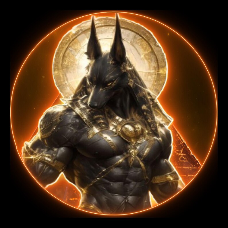 Egyptian Anubis God Logo - Etsy