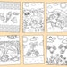 Summer Vacation 50 Coloring Pages - US Letter and A4 Printable PDF ...