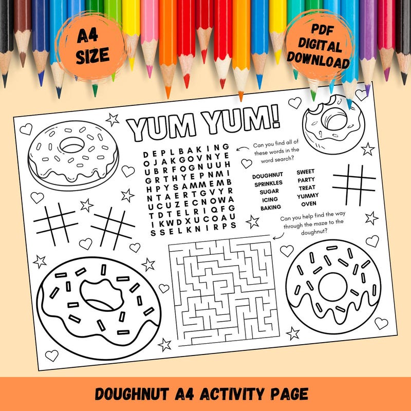 A4 Digital Paper - Etsy