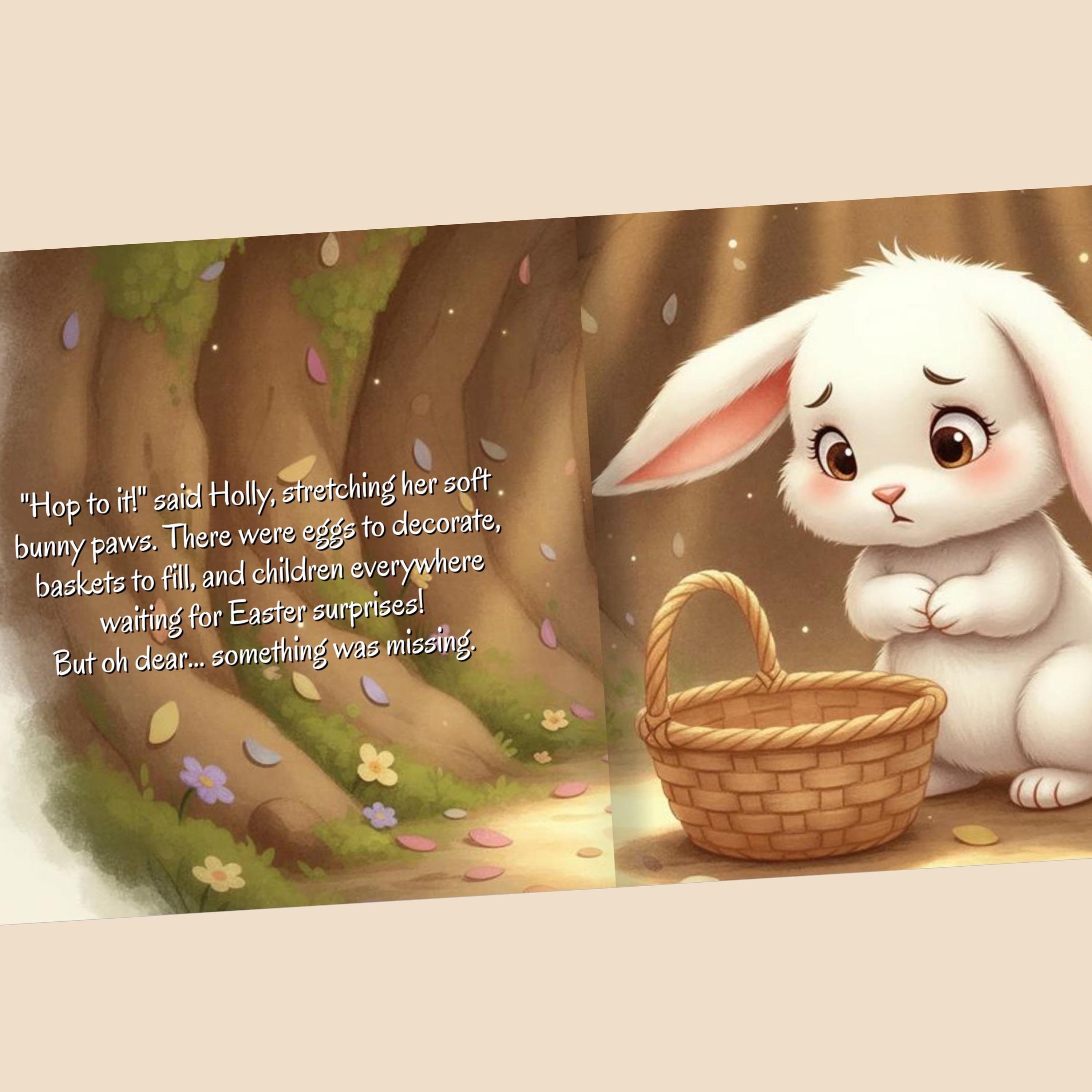 Personalised Easter Bunny Story Book – Child Becomes Easter (20cm or ...