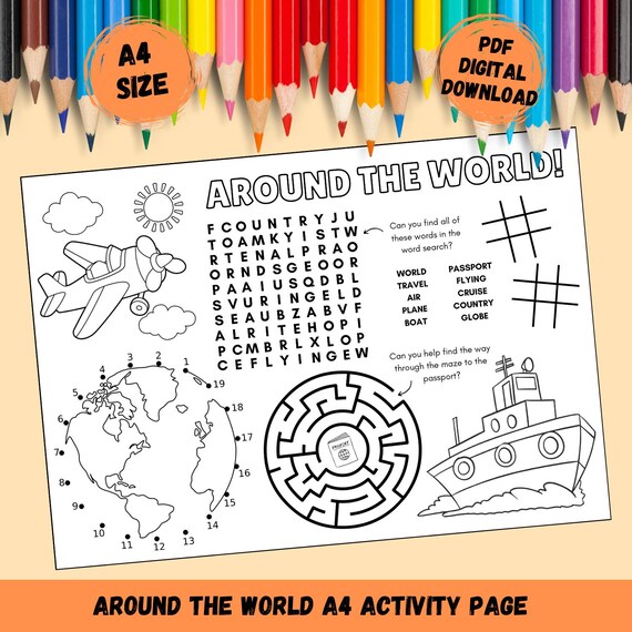 Fun Geography Worksheets