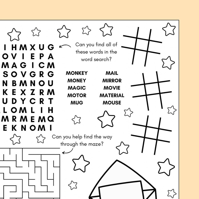 A4 Letter "m” Alphabet Activity Sheet - Educational PDF Digital ...