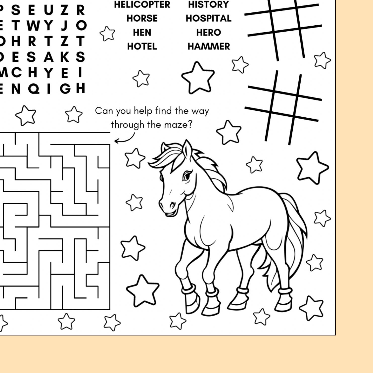 A4 Letter "h" Alphabet Activity Sheet - Educational PDF Digital ...