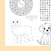 A4 Dogs Activity Sheet Printable PDF Digital Download - Etsy