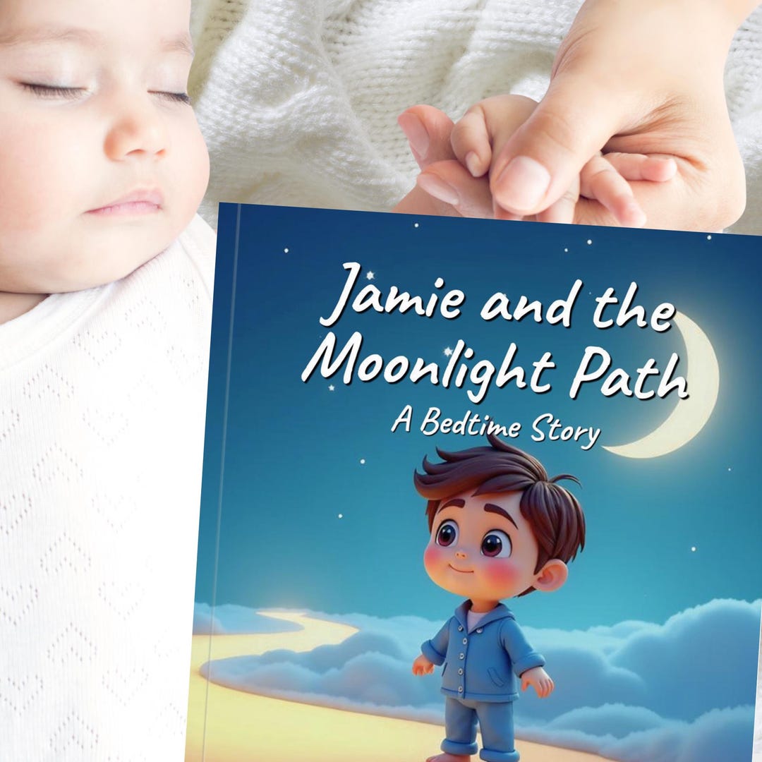 Personalised Boys Bedtime Story Book | Custom Name and Message | Soft ...