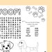 A4 Dogs Activity Sheet - Printable PDF Digital Download - Etsy