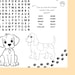 A4 Dogs Activity Sheet Printable PDF Digital Download - Etsy