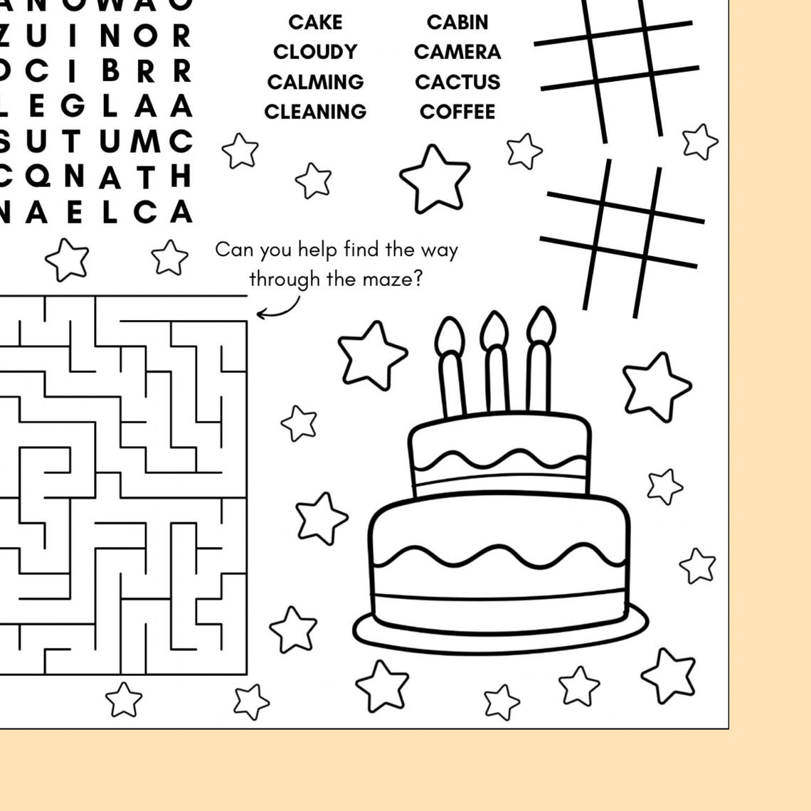A4 Letter "c" Alphabet Activity Sheet - Educational PDF Digital ...