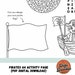 A4 Pirate Activity Page - Printable PDF Digital Download - Etsy