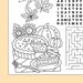 A4 Happy Thanksgiving Activity Page | PDF Digital Download | Fun ...