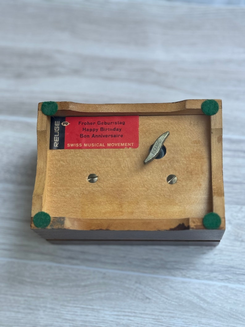 Antique Reuge Hummel Music Box - Etsy
