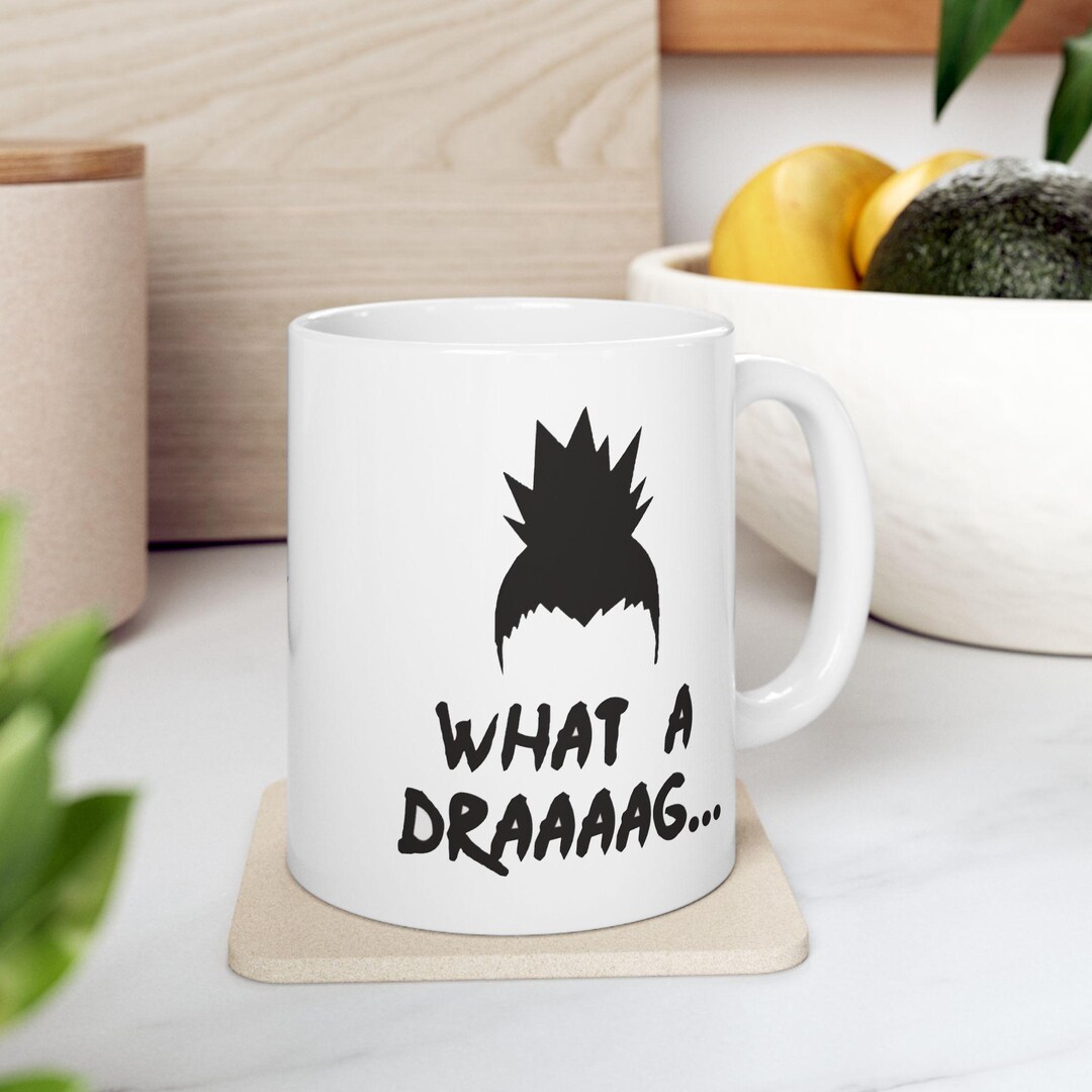 What a Drag Anime Mug Print Anime Mug Anime Printed Mug Anime Coffee ...