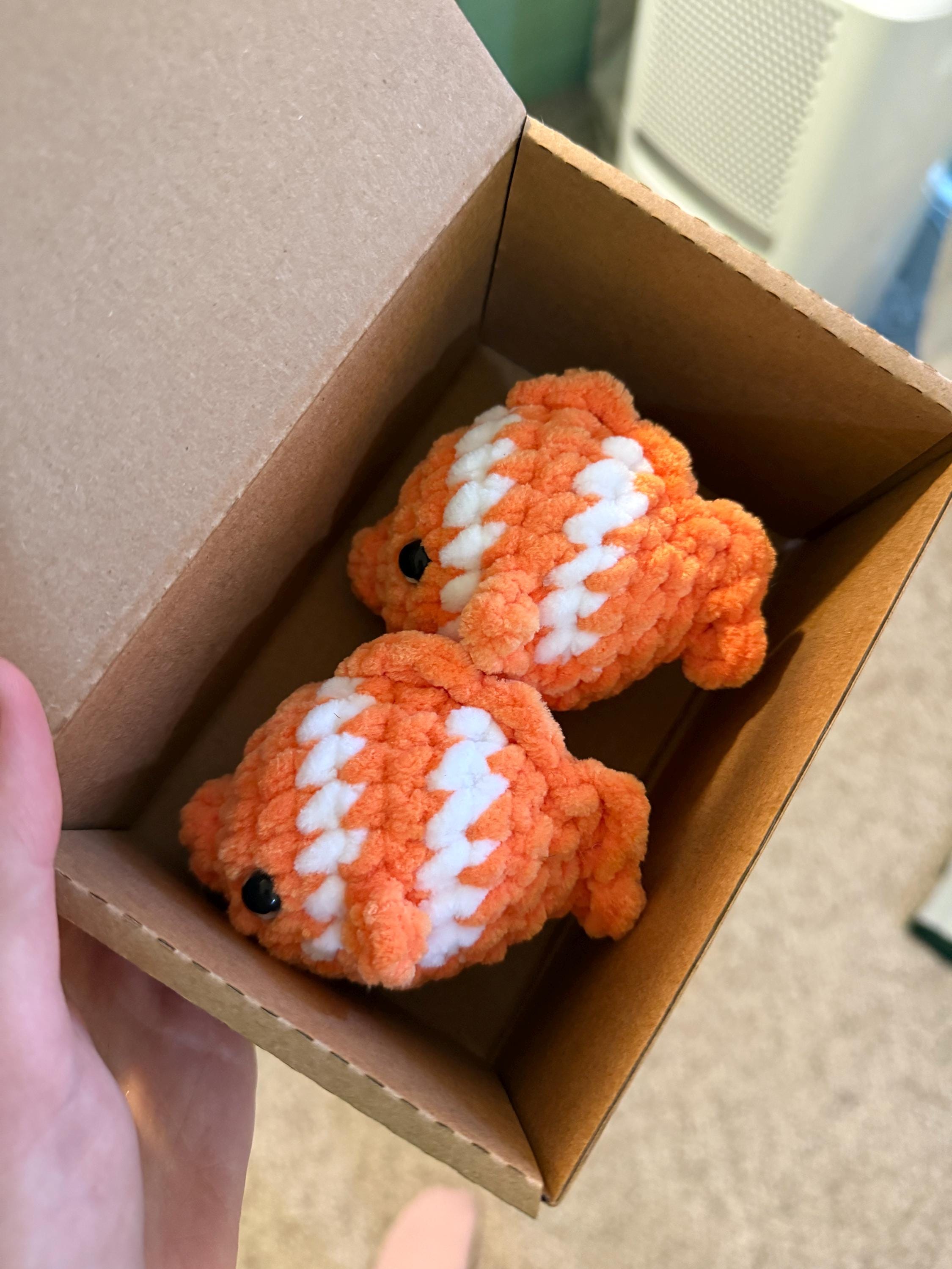 Crochet Fish Stuffed Animal Plush Baby Gift Amigurumi Handmade - Etsy