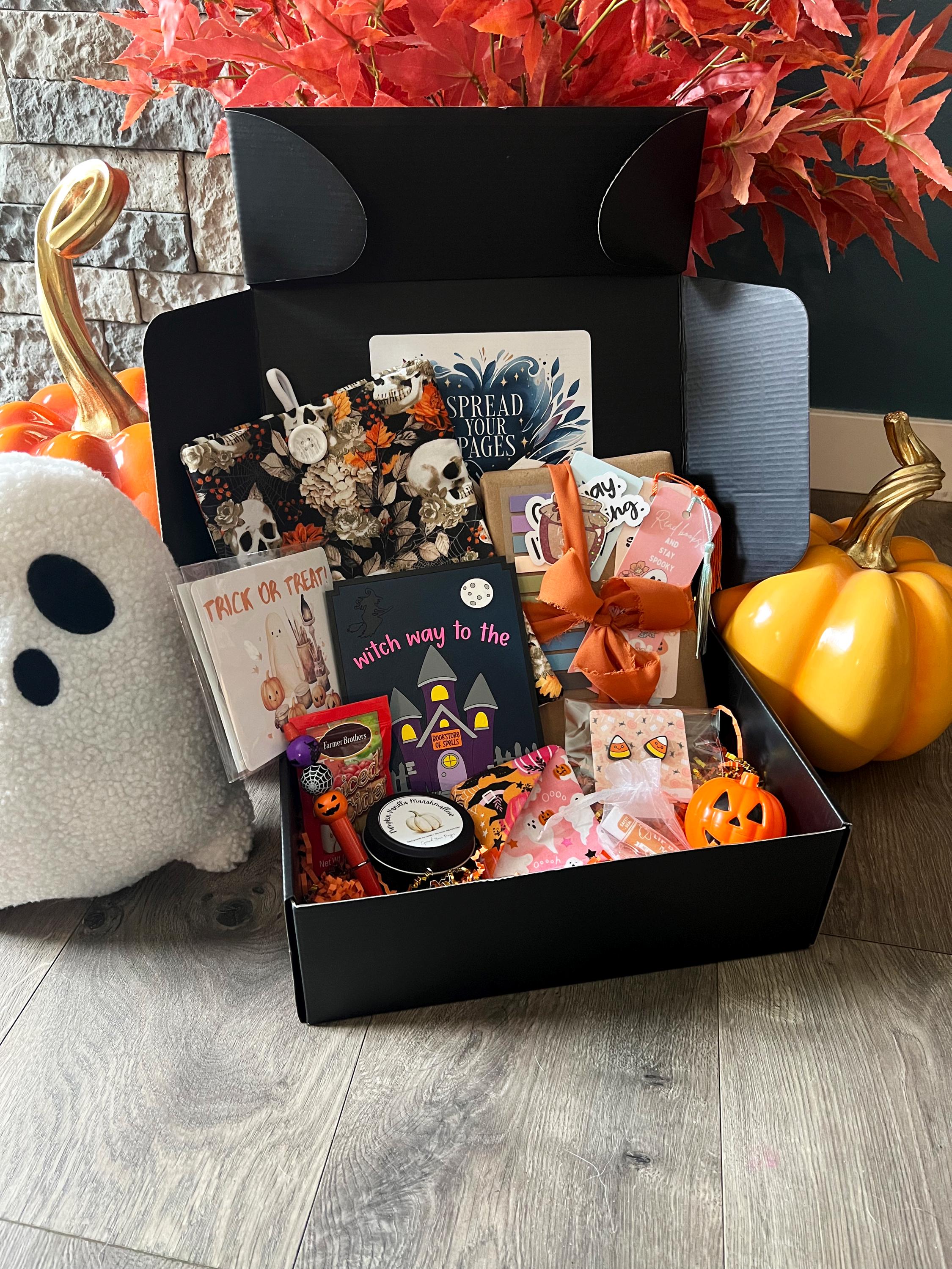 Halloween Book Box, Blind Date, Book Accessories, Gift for Readers ...