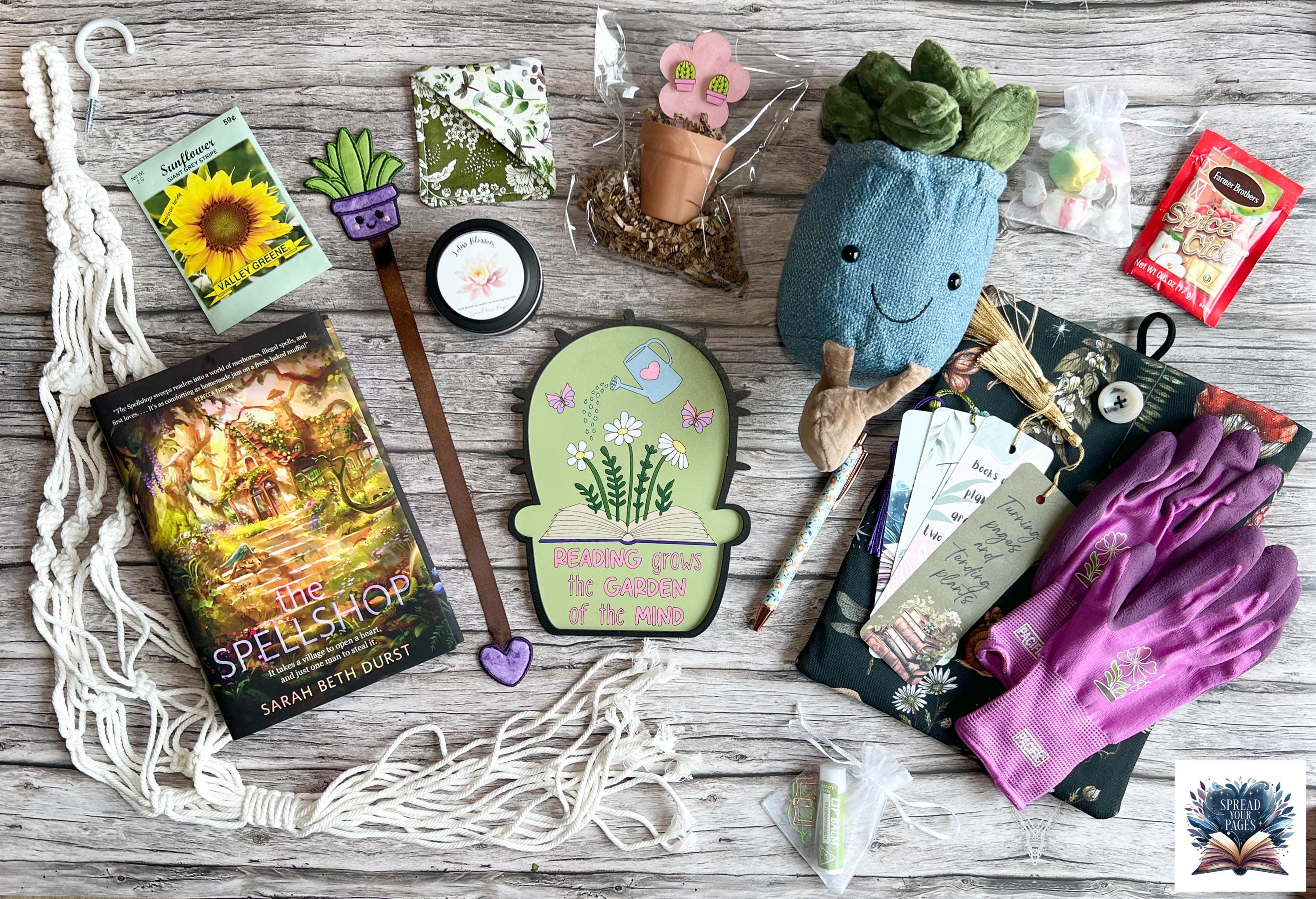 Plant Lovers, Book Box, Blind Date, Gift for Book Lovers, Booktok, Book ...